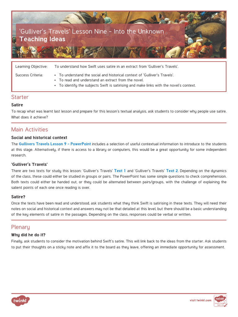 Teaching Ideas | PDF