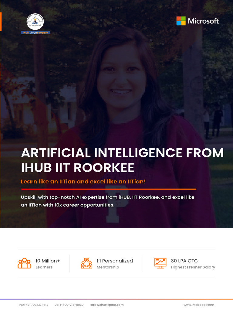 Professional Certification Program in Artificial Intelligence Course ...