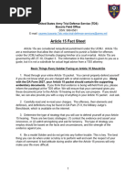 Article 31(b) Rights in Military Justice | PDF | Uniform Code Of ...