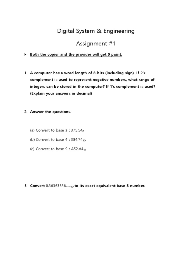 DE Assignment 1 | PDF