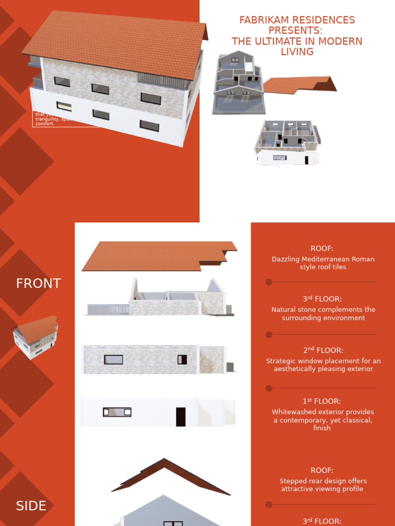 Fabrikam Residences Presents | PDF | Bathroom | Architectural Design
