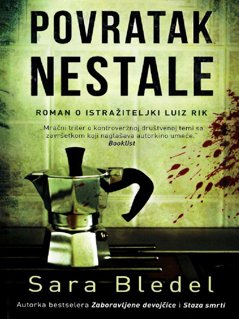 Sara Blaedel-Povratak Nestale | PDF