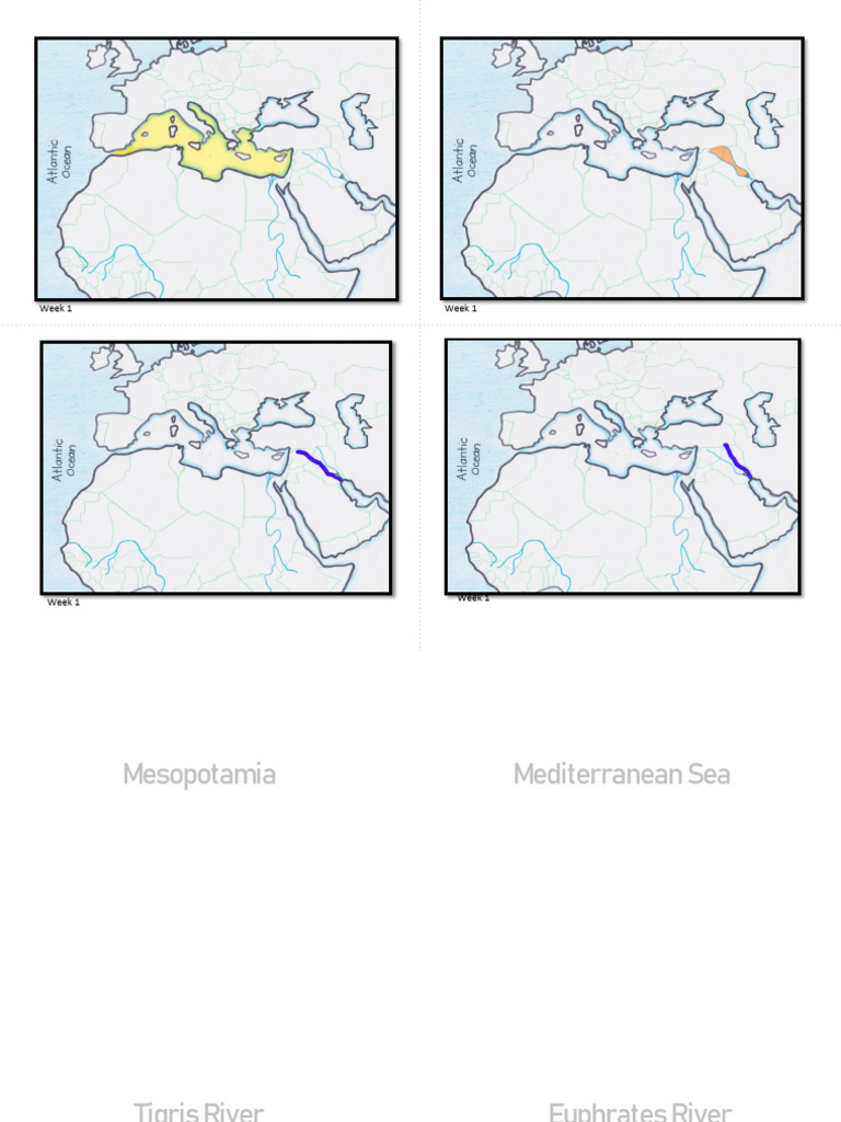 Ancient Geography Week 1 Overview | PDF