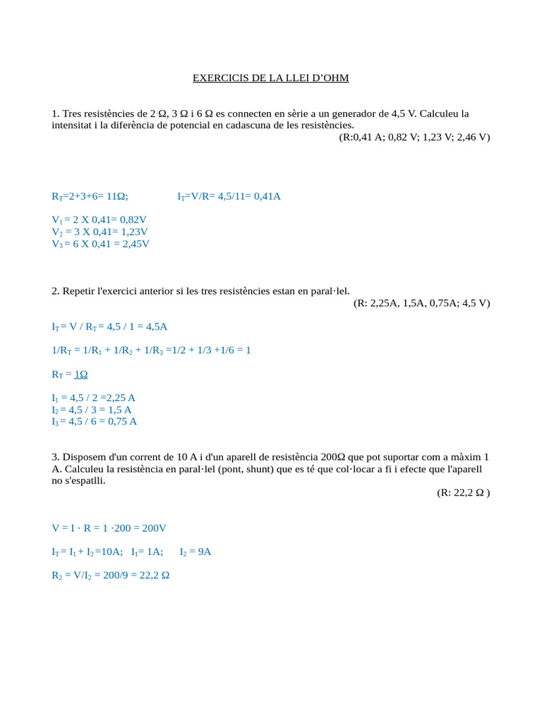 Exercicis CC Solucions | PDF