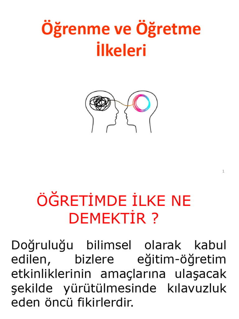 Nurhan Hoca öyt-2. hafta-ilkeler (1) | PDF