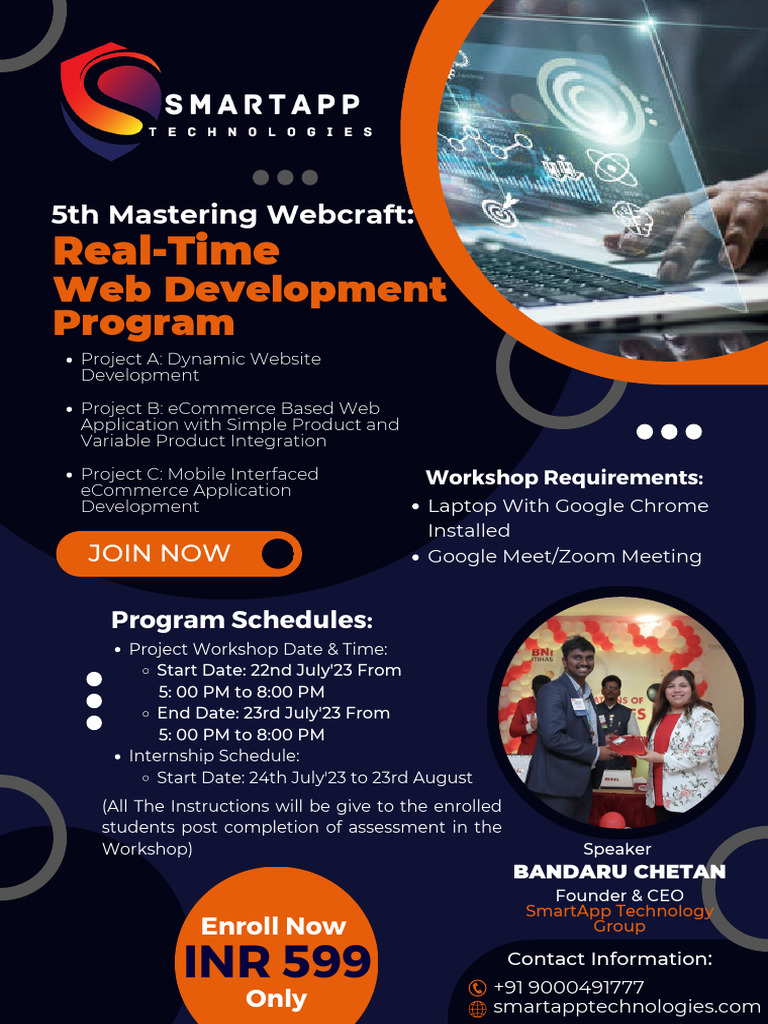 SmartApp Internship Document | PDF | Computing | Information Technology