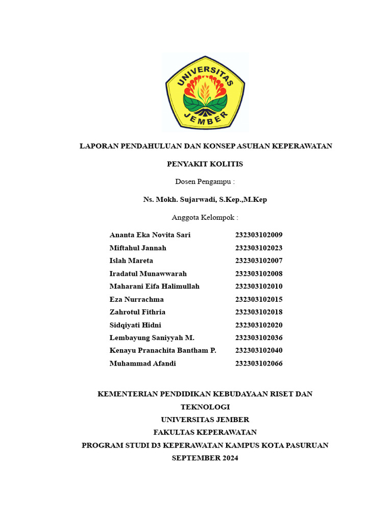 LP KMB Kolitis | PDF