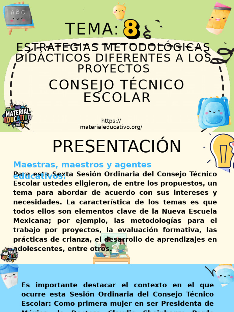 ? T8 Presentación CTE? | PDF | Enseñando | Aprendizaje