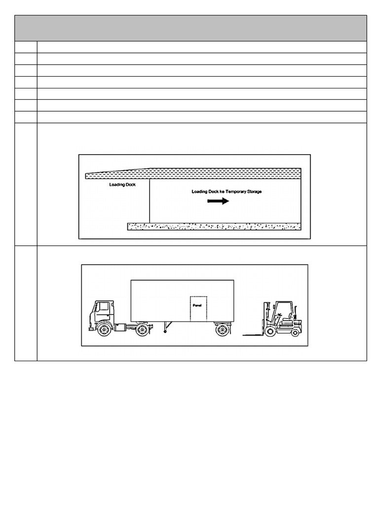 METODE LOADING UNLOADING PANEL versi Hamdan | PDF