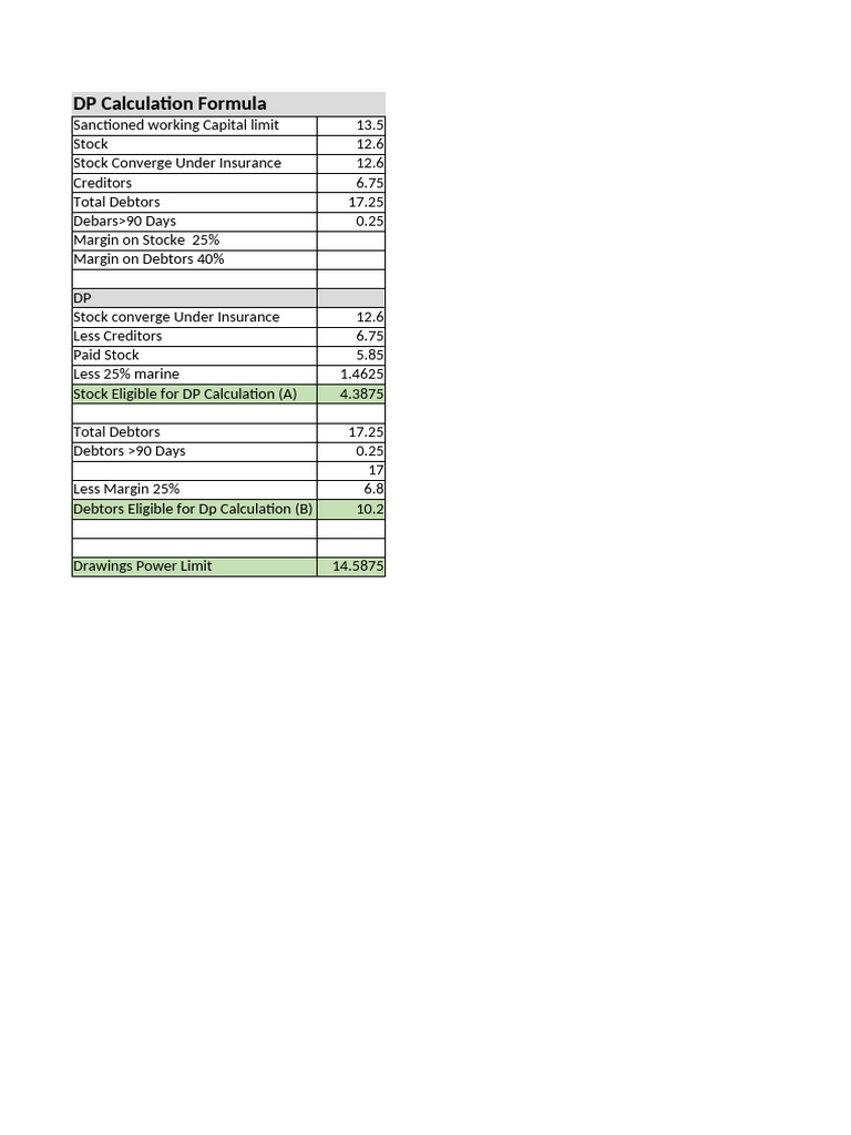 Drawing Power Calculation Guide | PDF