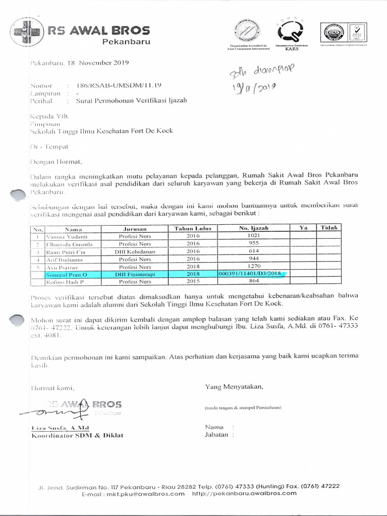 KPS 17 EP 3-Verifkasi - Ijazah | PDF