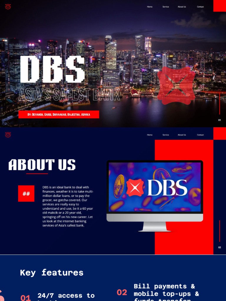 BCM Term 4 Dbs Internet Banking | PDF | Credit Card | Banks