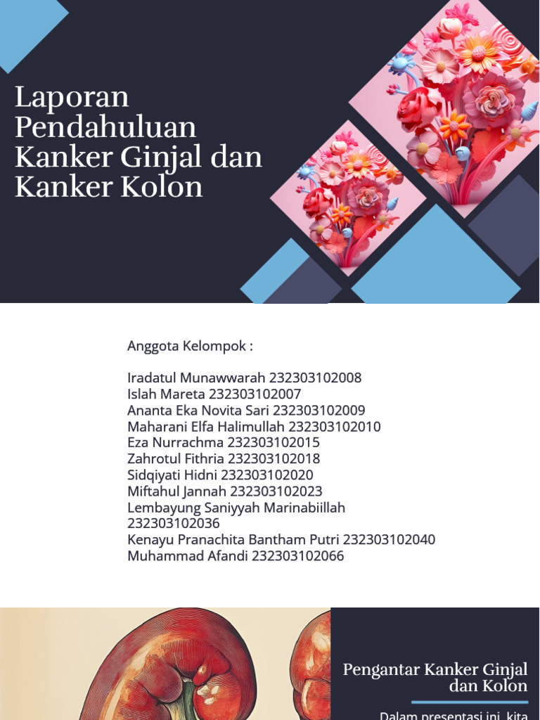 Kanker Ginjal Dan Kanker Kolon | PDF