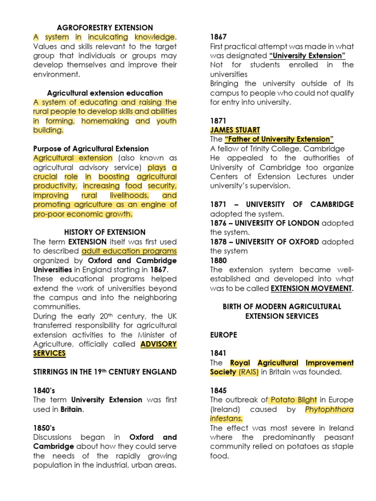 Af Extension Handouts MT | PDF