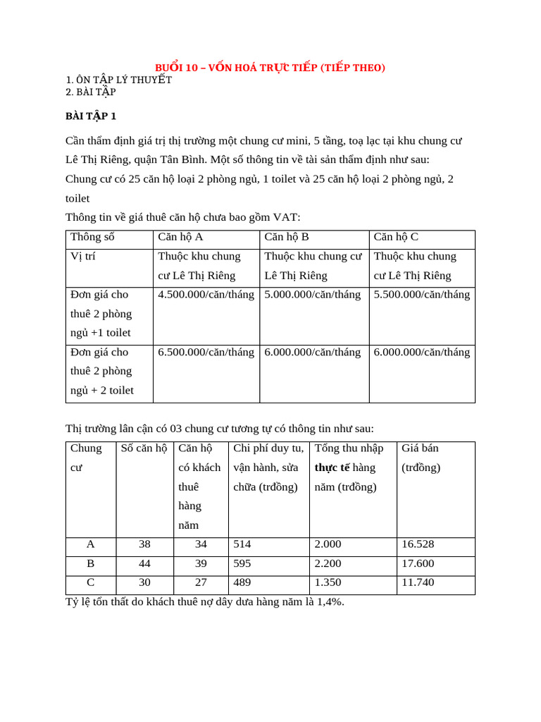 Buoi 10-Von Hoa Tt-1 | PDF