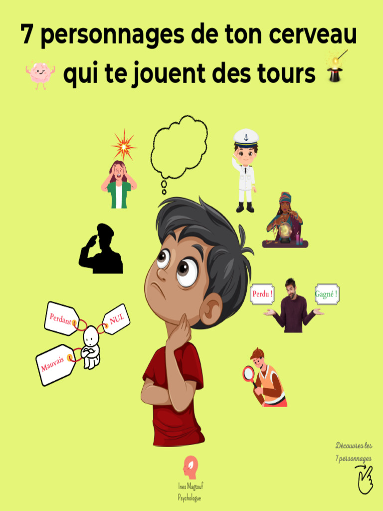 7 Personnages de Ton Cerveau | PDF