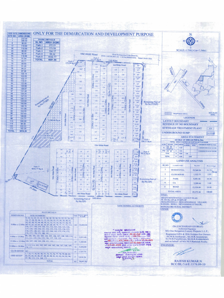 BIAPPA Approved Layout Plan | PDF