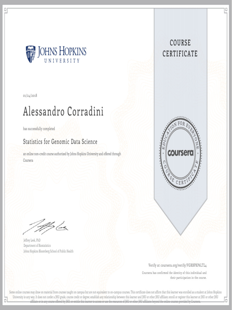Coursera - Statistics For Genomic Data Science - John Hopkins ...