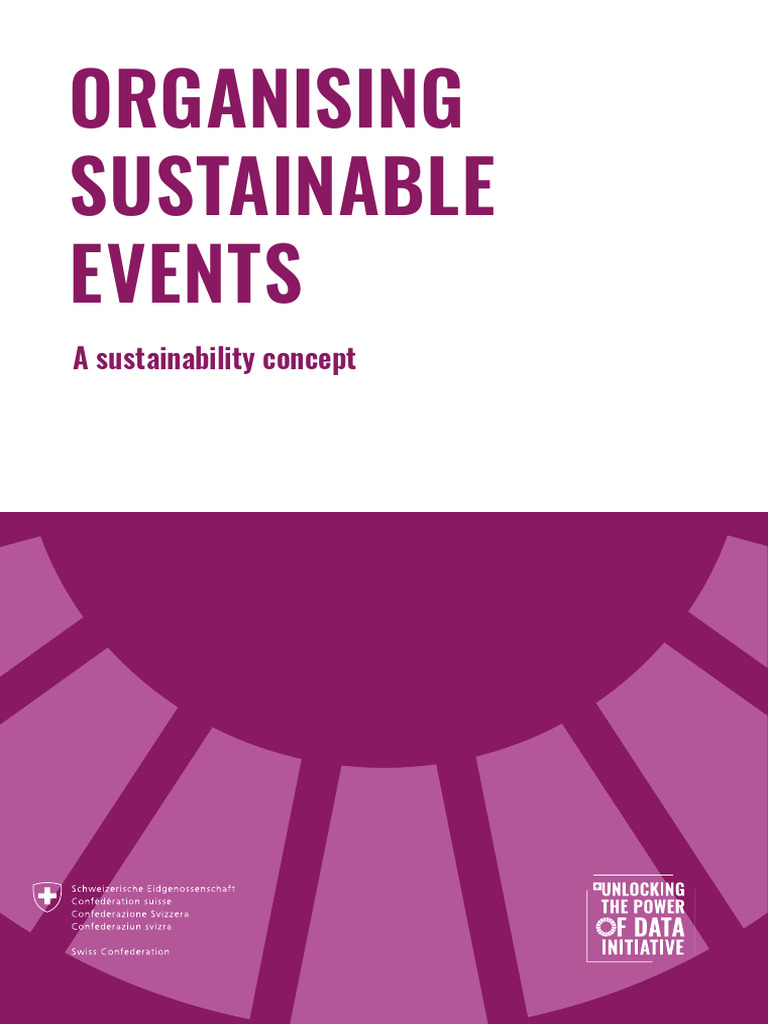 Organising Sustainable Events A Sustainability Concept | PDF ...