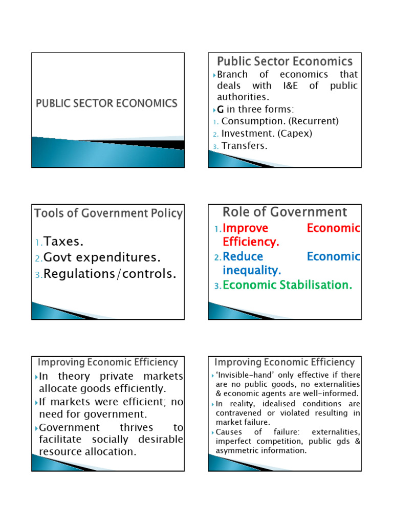 Public Sector Economics | PDF | Taxes | Economics