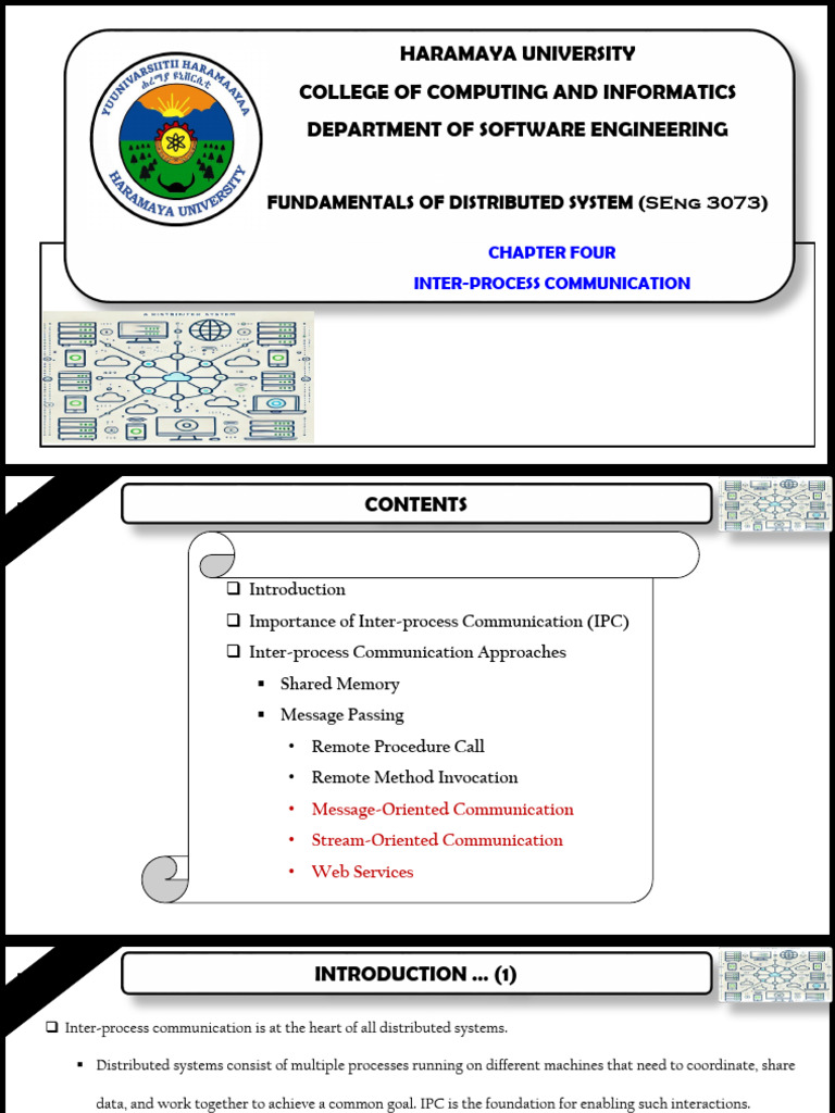 DS- Chapter 4- Inter-Process Communication | PDF | Computer Network | Osi Model