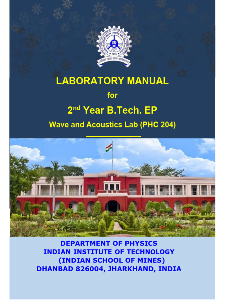 Btech Eng Physics III Sem PHC204 | PDF | Waves | Resonance
