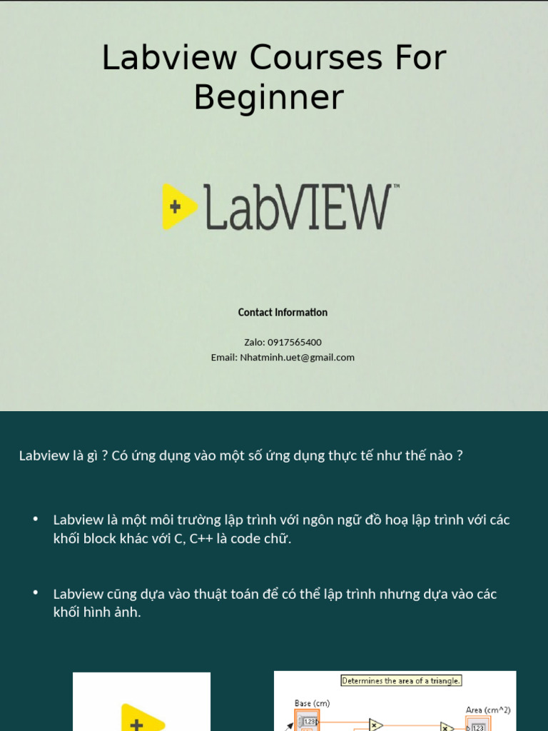 Labview Courses P1 | PDF