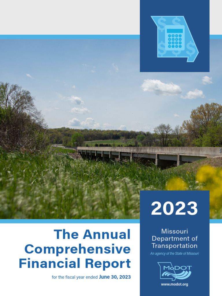 FY23 MoDOT ACFR - final_0 | PDF | Audit | Internal Control