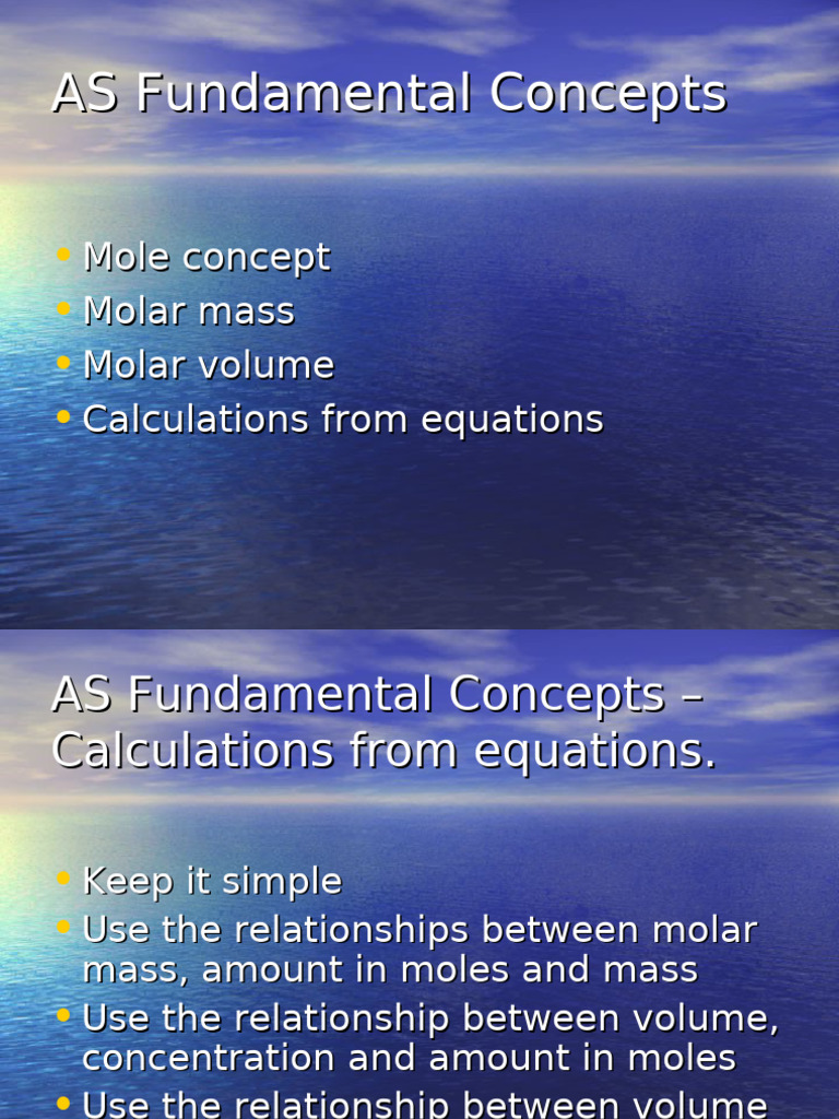 Section Two - Fundamental Concepts | PDF | Chemical Bond | Redox