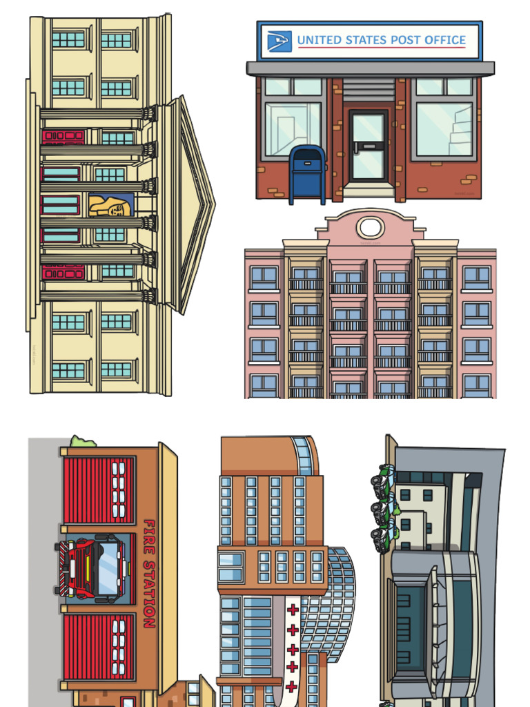 Color Building Cutouts | PDF