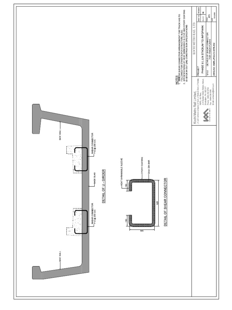 Tender Drawing Shear Connector | PDF
