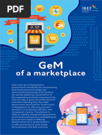 GeM Handbook | PDF | Procurement | Audit