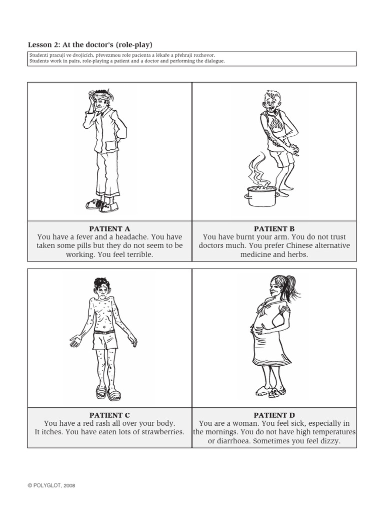 Doctor-Patient Role Play Script | PDF