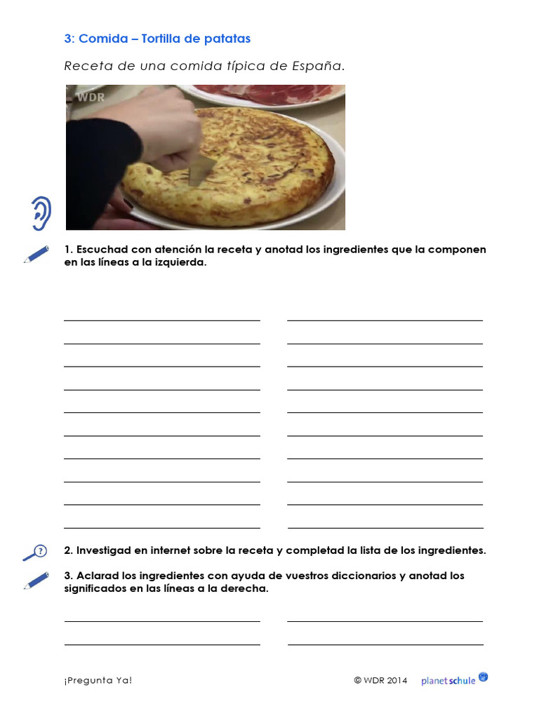 Comida Ab03 Tortilla-De-Patatas | PDF