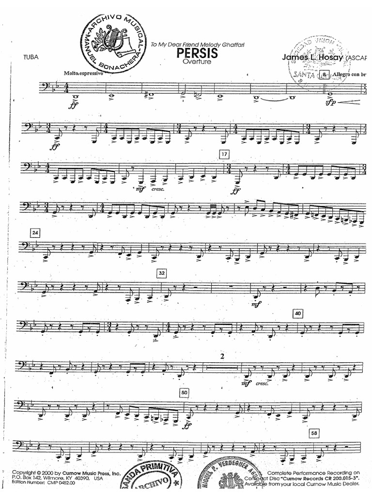 persis tuba Sib BC | PDF