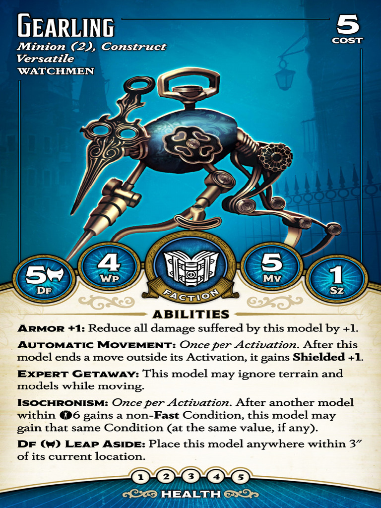 M3E Arc Watchmen Gearling-B 7.2023 Errata | PDF