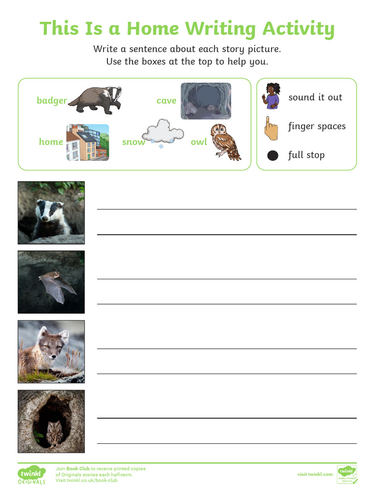 T TP 1699288754 This Is A Home Early Writing Activities - Ver - 3 | PDF