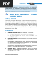 ISA 510: Initial Audit Engagements | PDF | Financial Audit | Auditor's ...