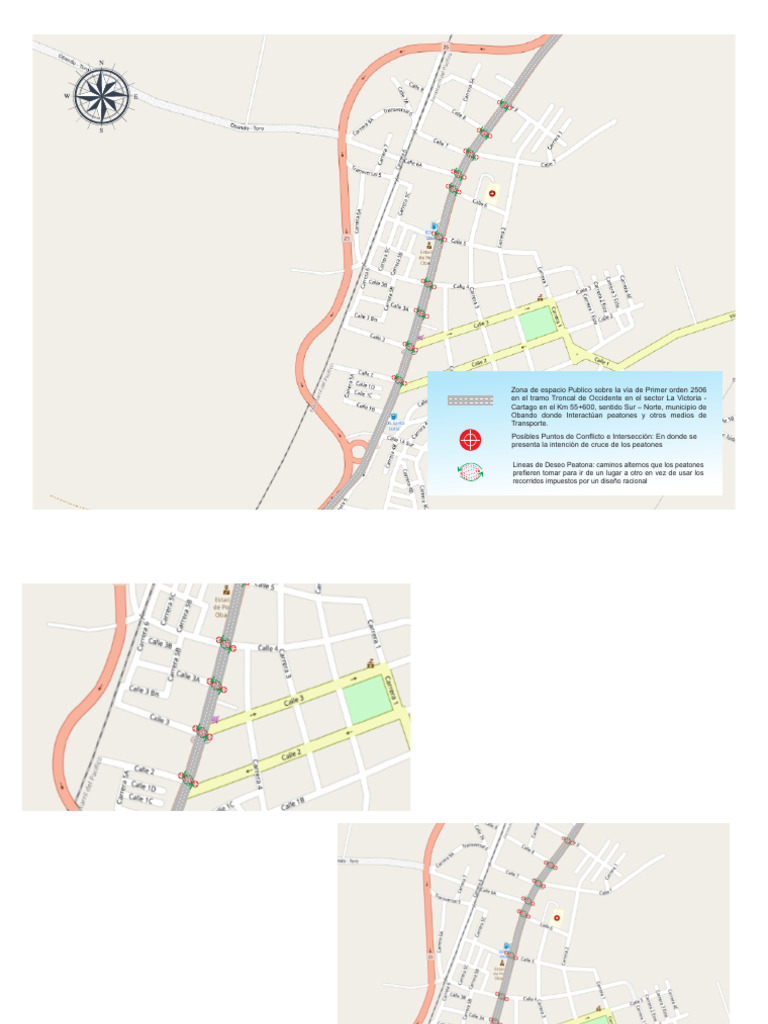 Lineas de Deseo de Cruce Peatonal | PDF