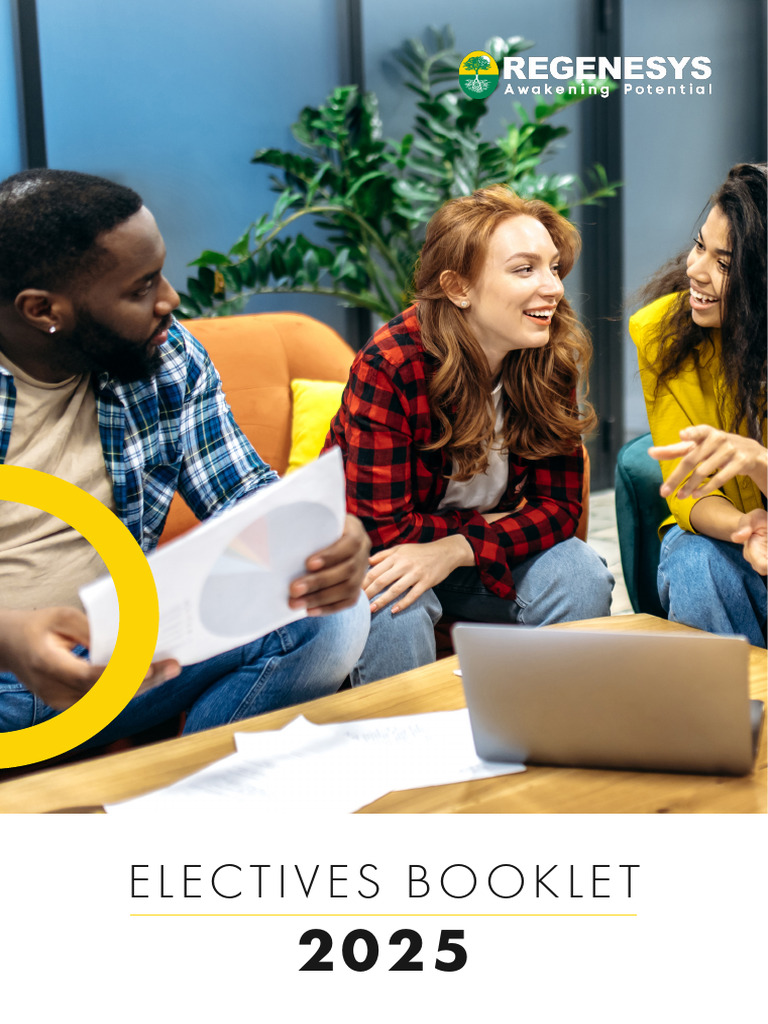 Electives Booklet 2025 | PDF | Project Management | Strategic Planning