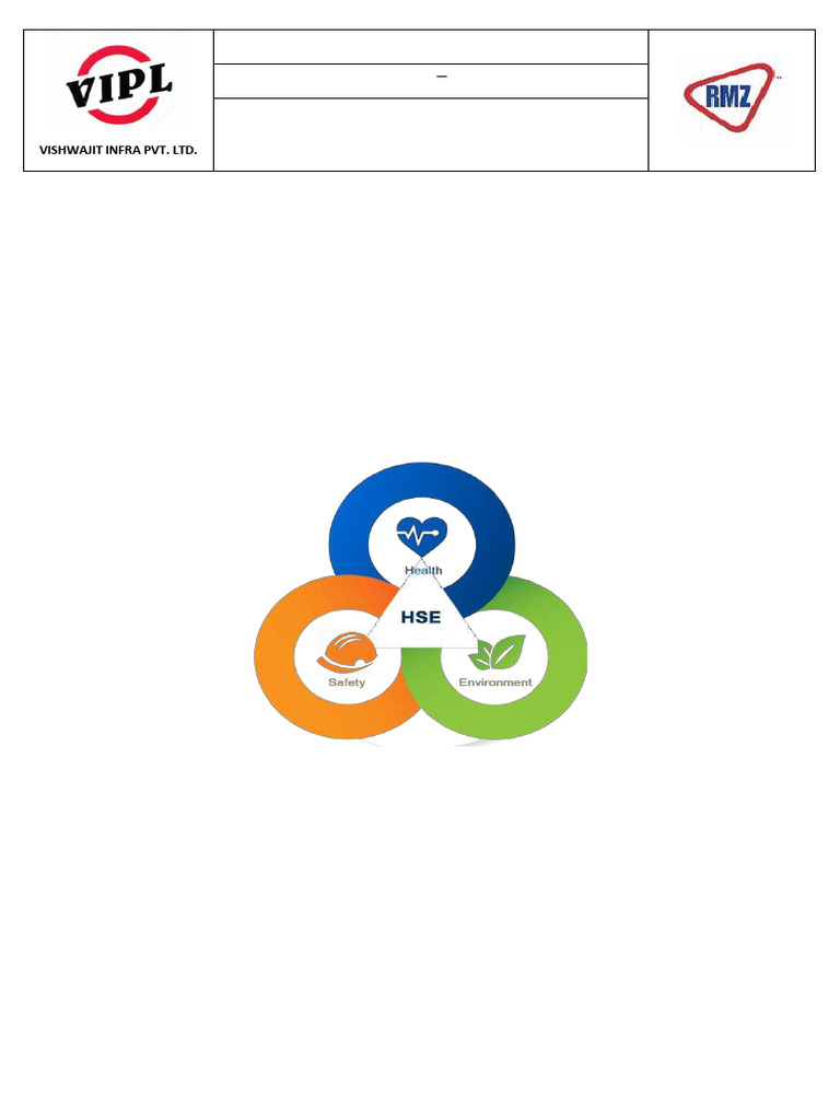 RMZ Nexus HSE Management Plan | PDF | Occupational Safety And Health ...