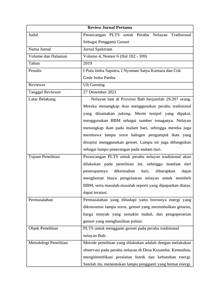 Jreview Jurnal Uli | PDF