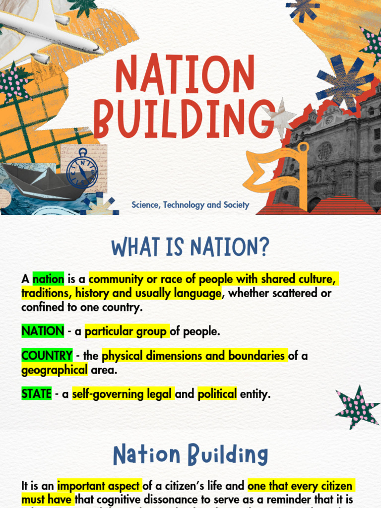 Nation Building - Pointers Only | PDF | Science | Economies