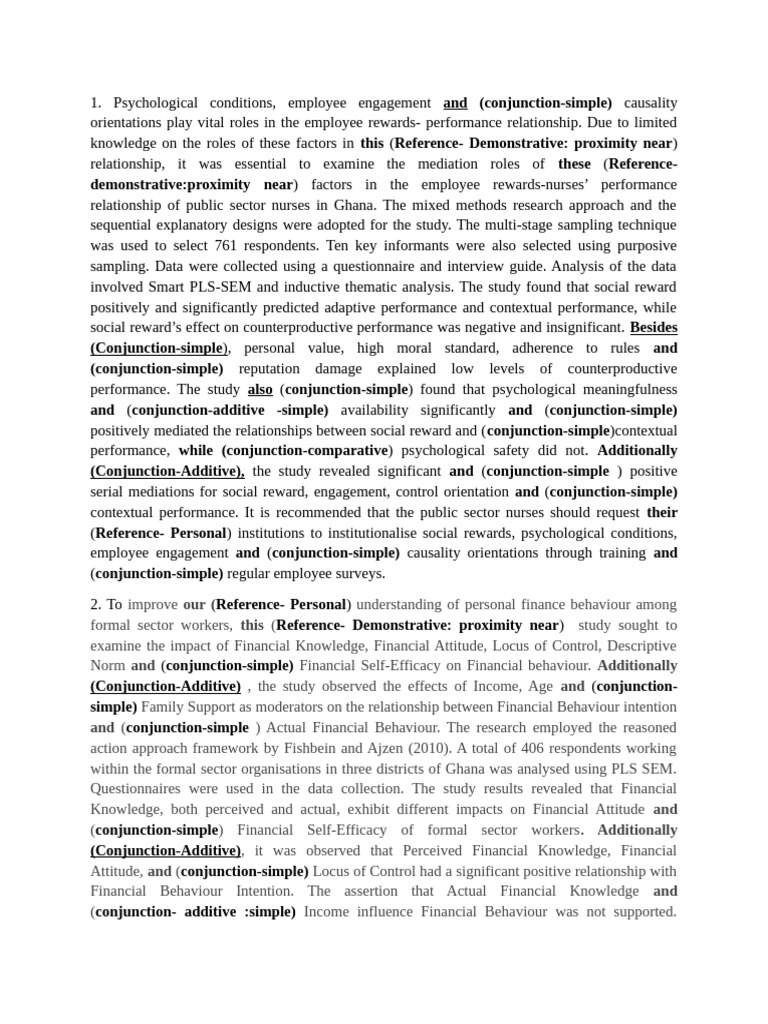 Abstracts For Pilot Study Final | PDF | Rhetoric | Psychology