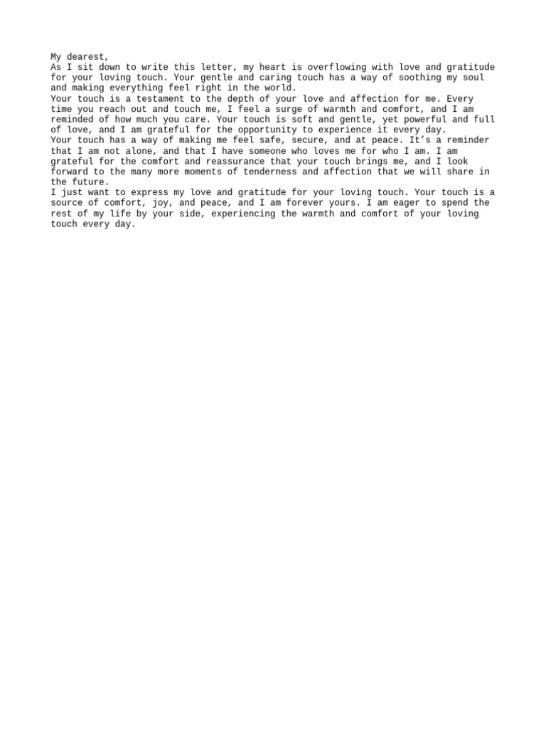 Dating Loving Format | PDF