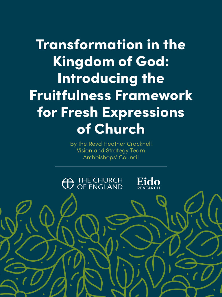 Fruitfulness Framework for Church Growth | PDF | Faith | Jesus