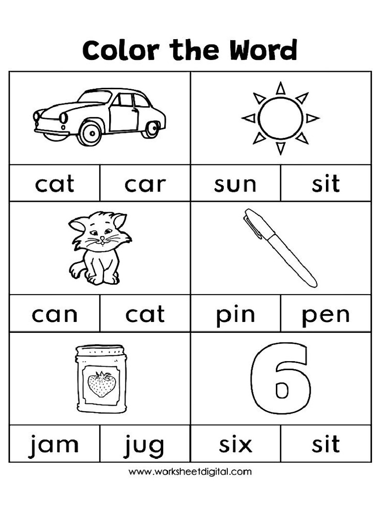 Worksheet KG2 | PDF
