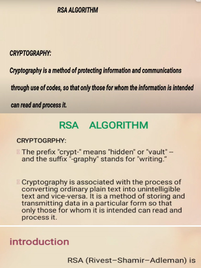 RSA | PDF