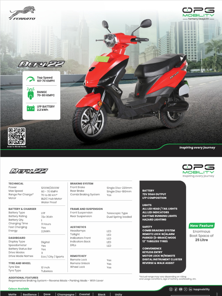 Defy 22 Leaflet OPG 301224 AW1448 C2C | PDF