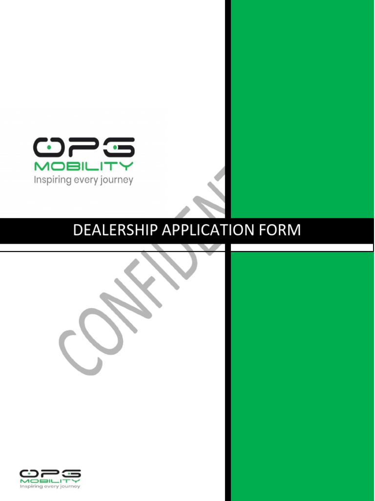 OPG Mobility Application Form-2025 | PDF | Business | Justice